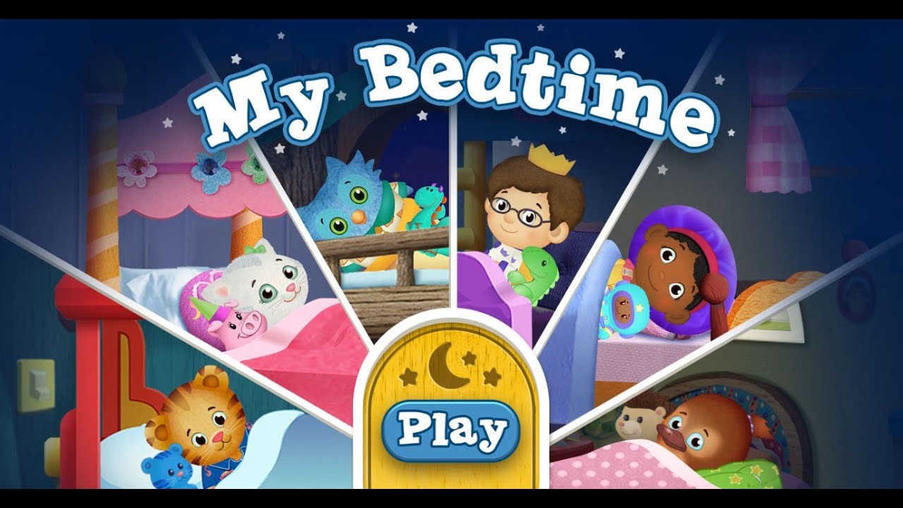🐯 Daniel Tiger's Neighborhood: My Bedtime Game! 🌙 | Bedtime Routine Fun ...