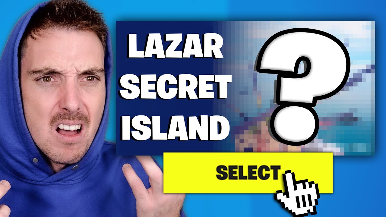 I Played Lazarbeam’s SECRET Fortnite Map! - YouTube
