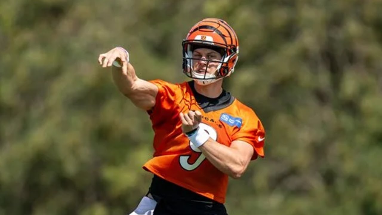 Joe Burrow Bengals Practice Clips (9/6/23) - YouTube