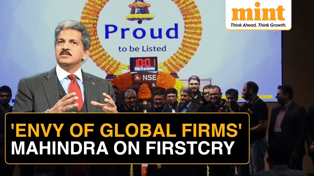 Firstcry's Stellar Market Debut: Anand Mahindra Narrates Why He ...