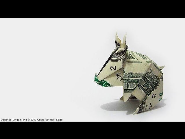 How To Make An Origami Pig Out Of A British Banknote Govt Confirms