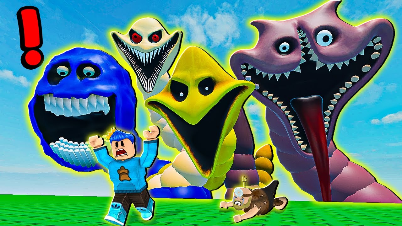 AKU MASUK KEDALAM MULUT 4 CACING SERAM RAKSAKSA DI ROBLOX!! SCARY WORM ...