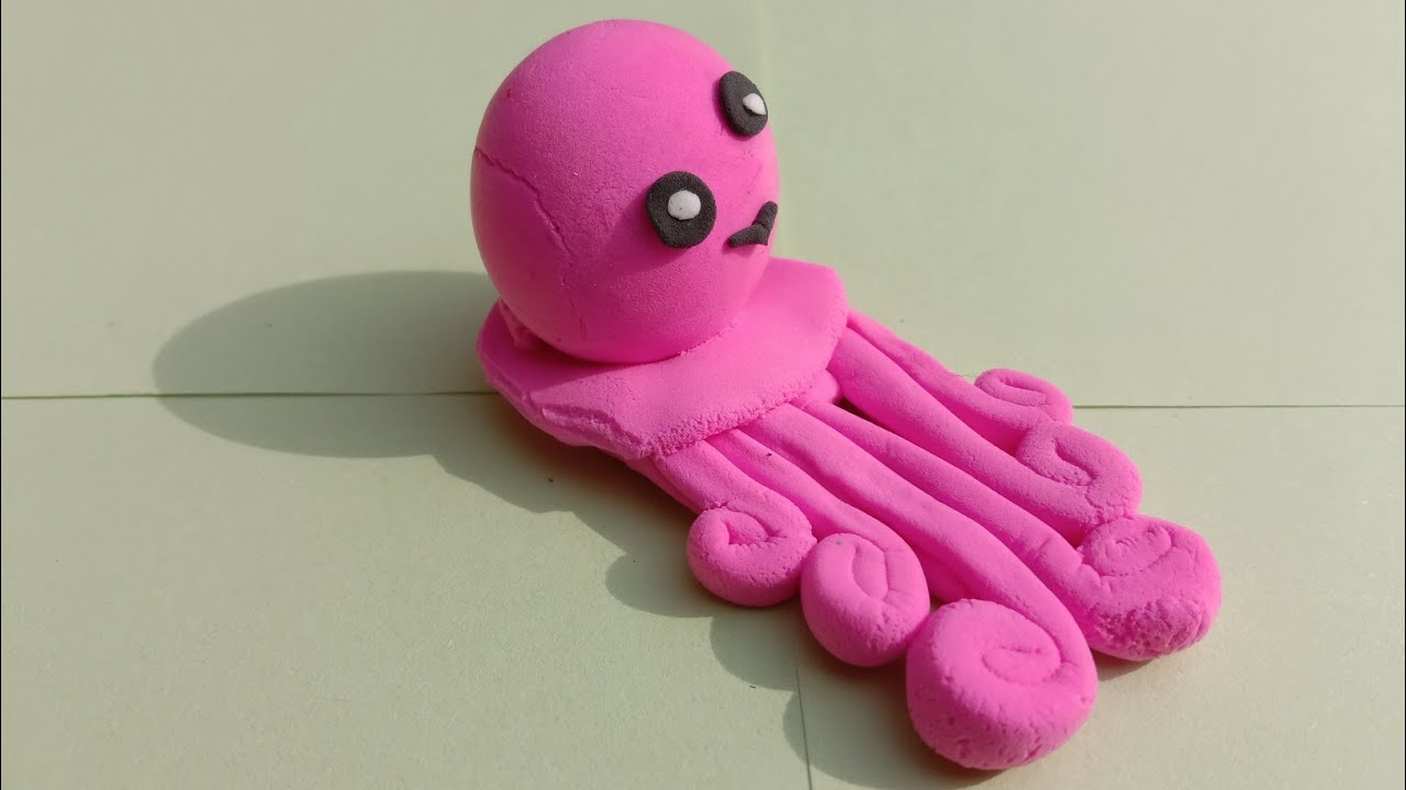 DIY Octopus | DIY How to Make Polymer Clay Miniature Octopus | Mini ...