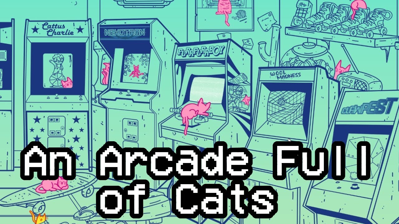 BUSCANDO GATOS EN SALAS DE ARCADE | An Arcade Full of Cats | Gameplay ...
