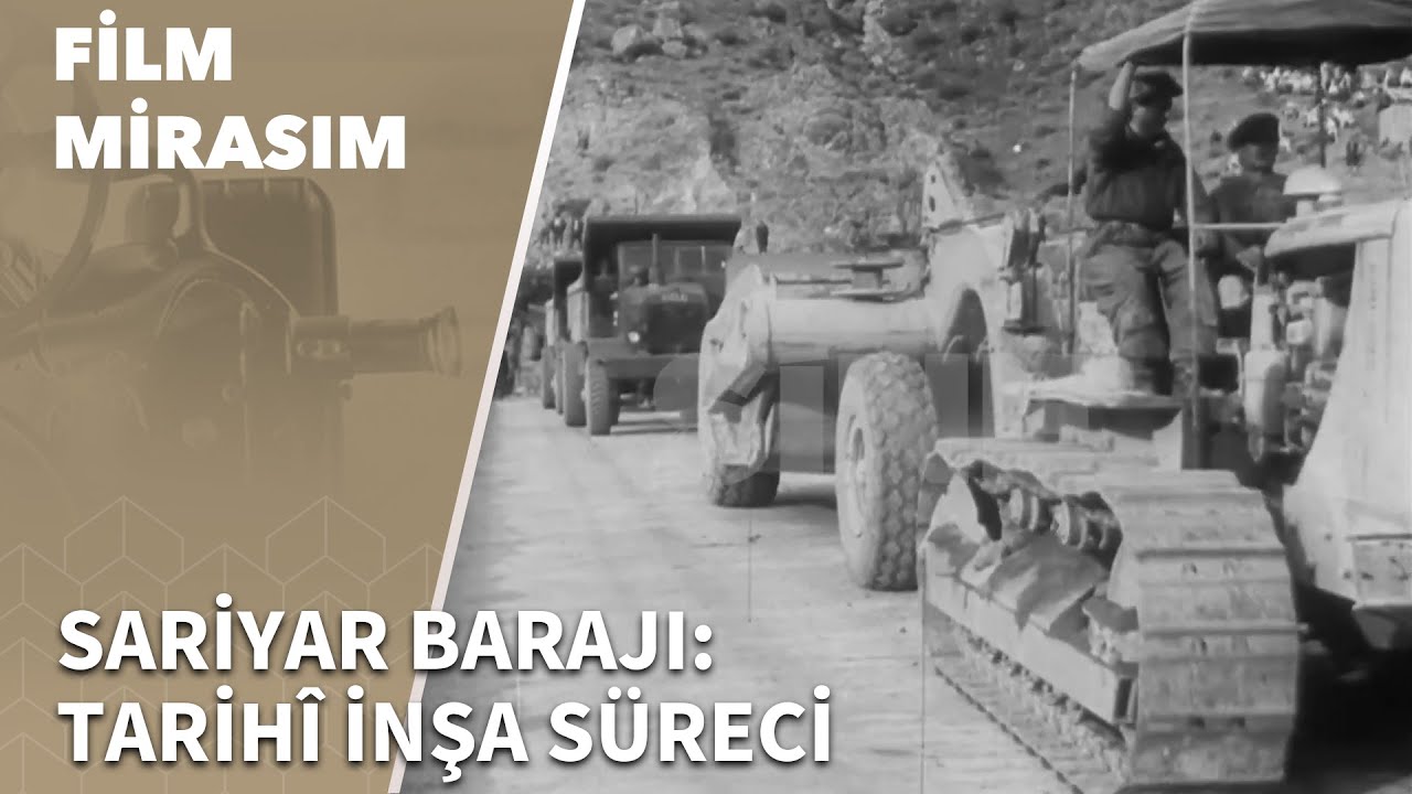 Türkiye’nin İlk Büyük Barajlarından: Sarıyar Barajı’nın Yapımı - YouTube