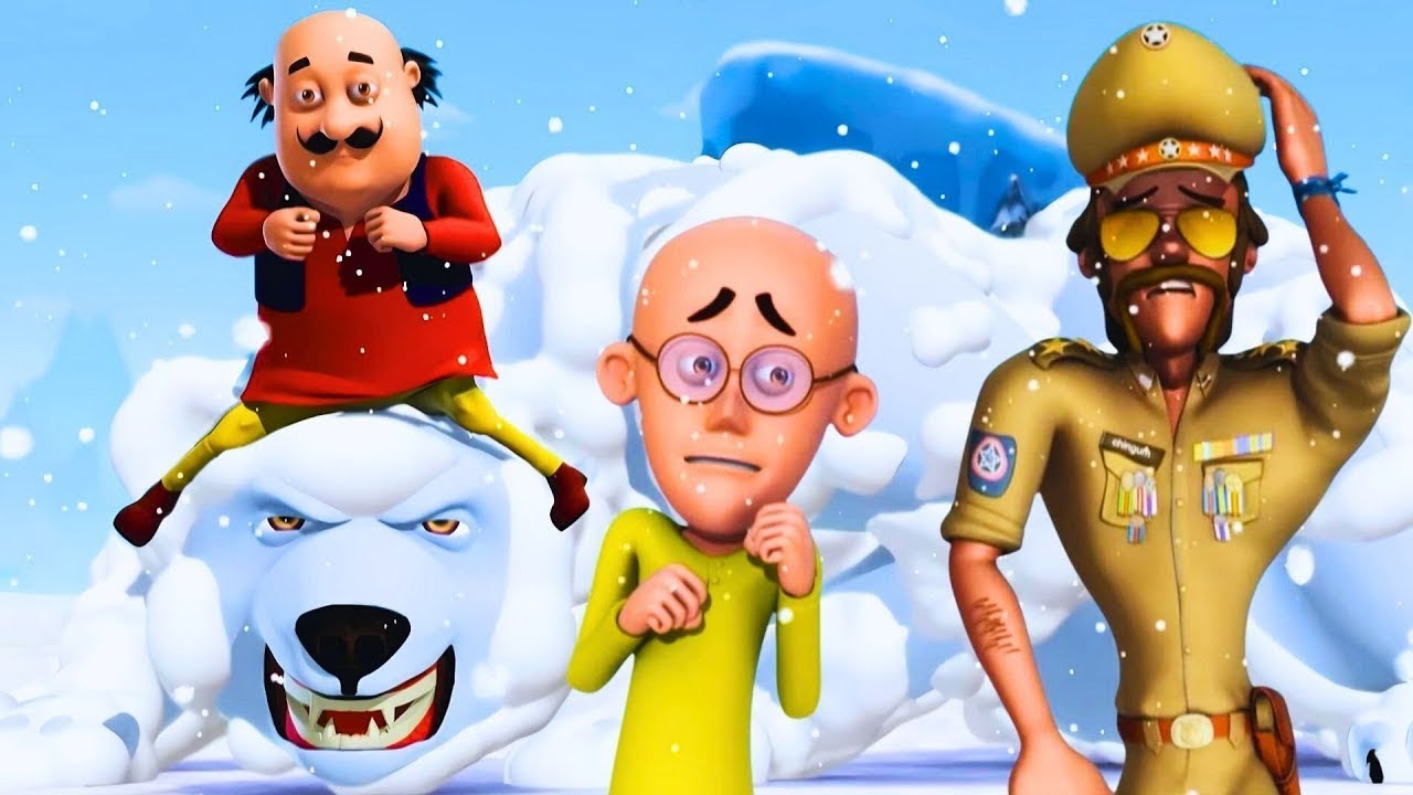 Motu Patlu की Aartic में बर्फ वाली Masti | Motu Patlu - King of Kings ...