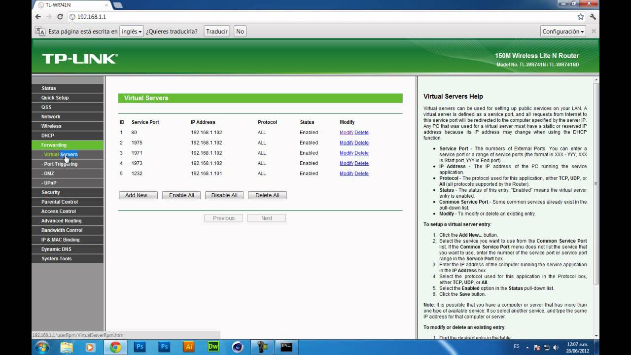 Como abrir los puertos de tu router - YouTube
