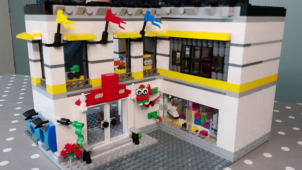 MOC Lego Store - Brickhill - YouTube