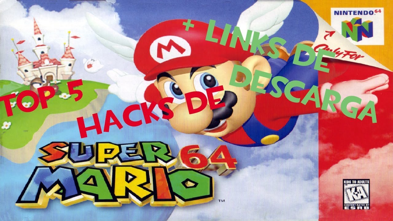 Top 5 Los mejores hacks de Super Mario 64 - YouTube