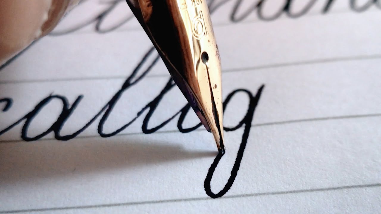 Left-Handed Calligraphy: Copperplate, Business Script, Italics, and ...