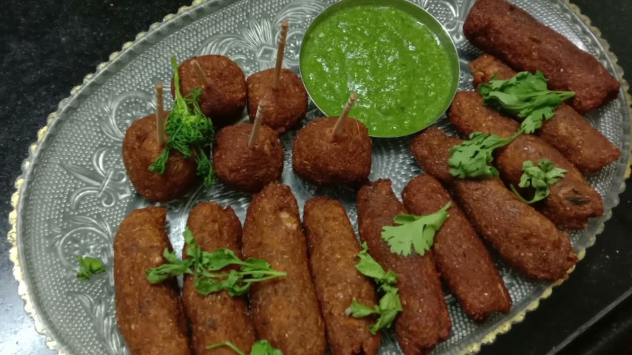 HEALTHY SOYABEAN KABABS | VEG SOYABEAN KABABS| KABABS USING SOYABEAN ...