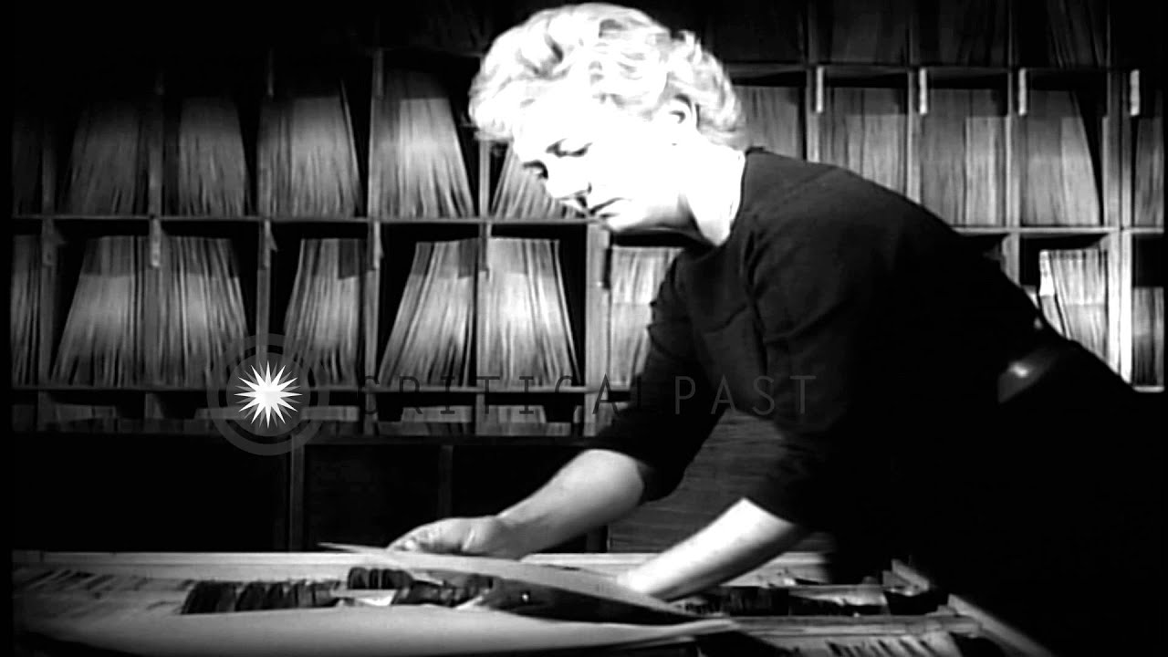 Various records at AFN ( American Forces Network) Radio library in ...