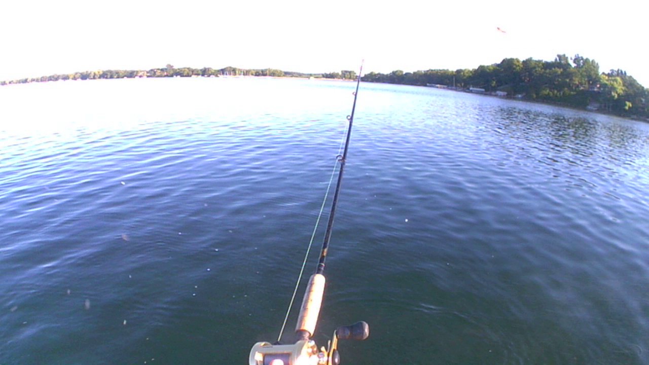 Pelican Lake, MN - 7/8/17 - Bionic Bucktail Spinner Bait Muskie Follow ...