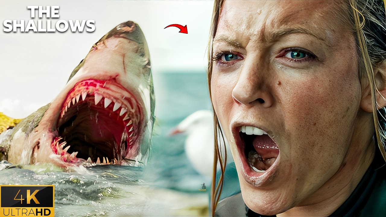 Blake Lively’s Most Tense Scene – The Shallows Shark Attack Scene - YouTube