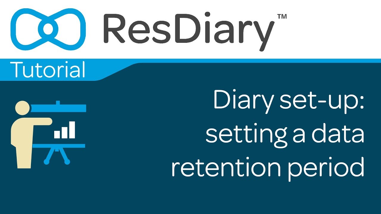 Diary set-up: Setting a data retention period - YouTube