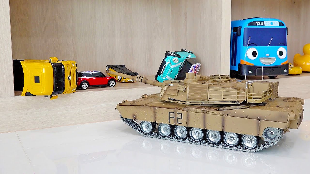 Tank Toy with Kids Car Toys Pretend Play Outdoor Playground Activity ...