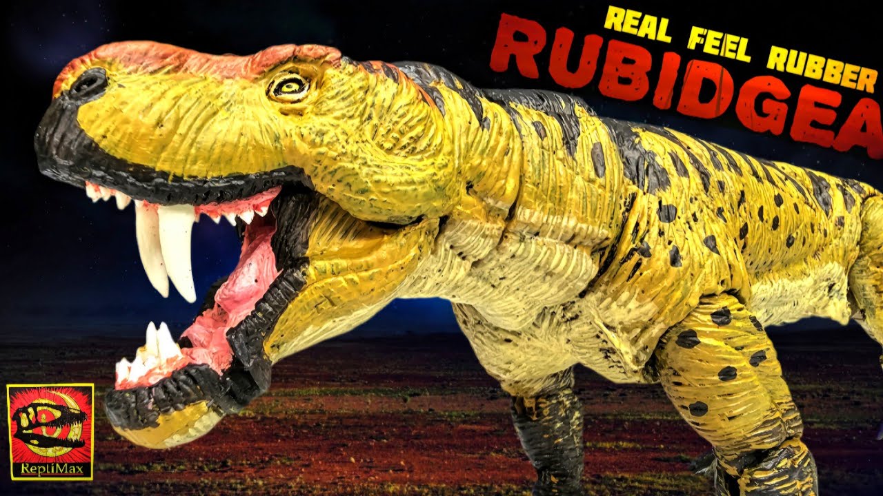 RUBBER REAL FEAL articulated RUBIDGEA Review!!! Reptimax!!! - YouTube