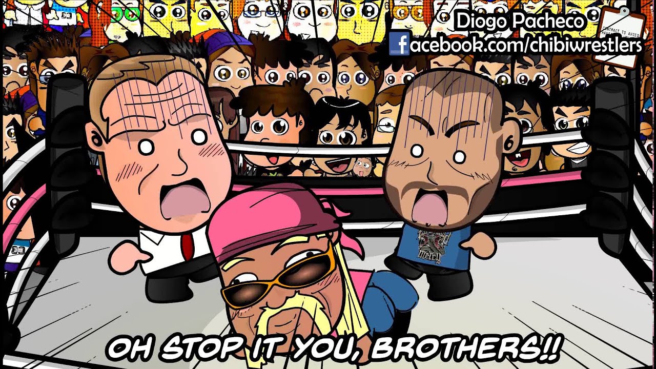 Chibi Wrestlers - HappyScary Dean Ambrose and Seth Rollins #18 The ...
