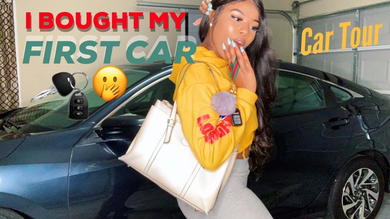 MY FIRST CAR + CAR TOUR - YouTube
