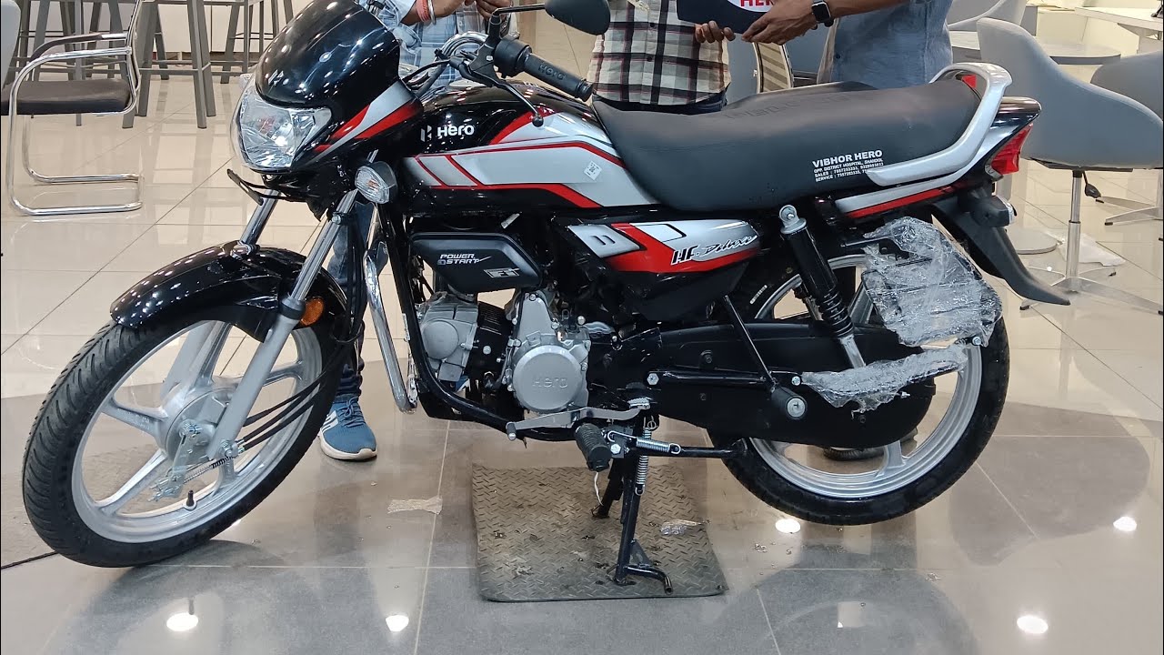 HERO NEW BIKE HF DLX 2024 Model e20 full review mileage features with ...
