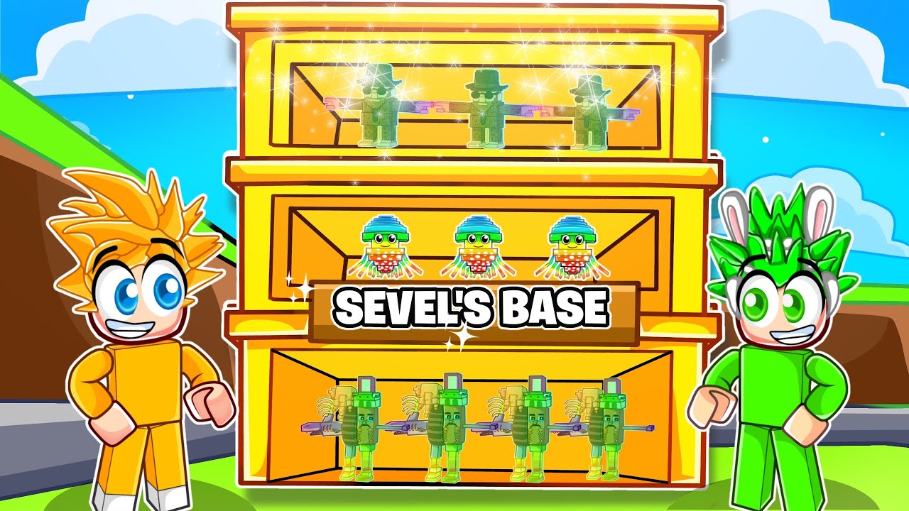 50.000.000$ GOLD BASE in Steal a Brainrot Roblox - YouTube