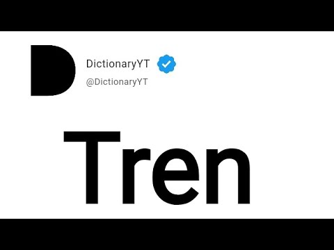 Tren Meaning in English - YouTube