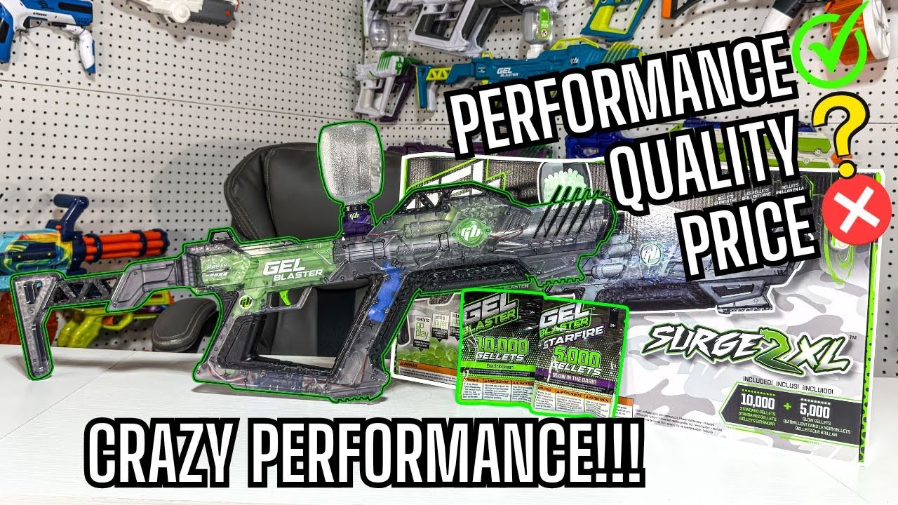 The BRAND NEW Gel Blaster Surge 2 XL Is AWESOME! | Oakley Entertainment ...