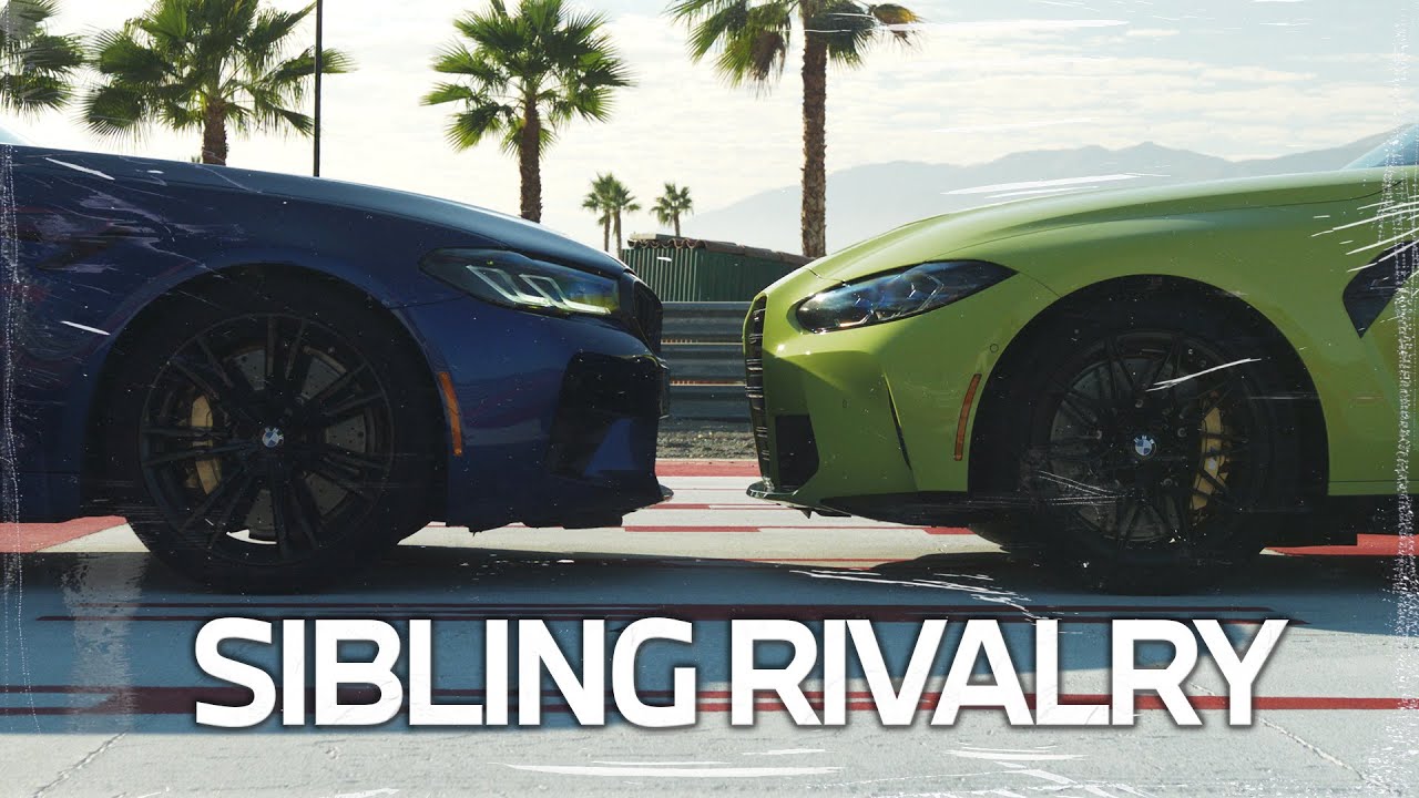 SIBLING RIVALRY | M3 Competition vs. M5 Competition | BMW Performance ...