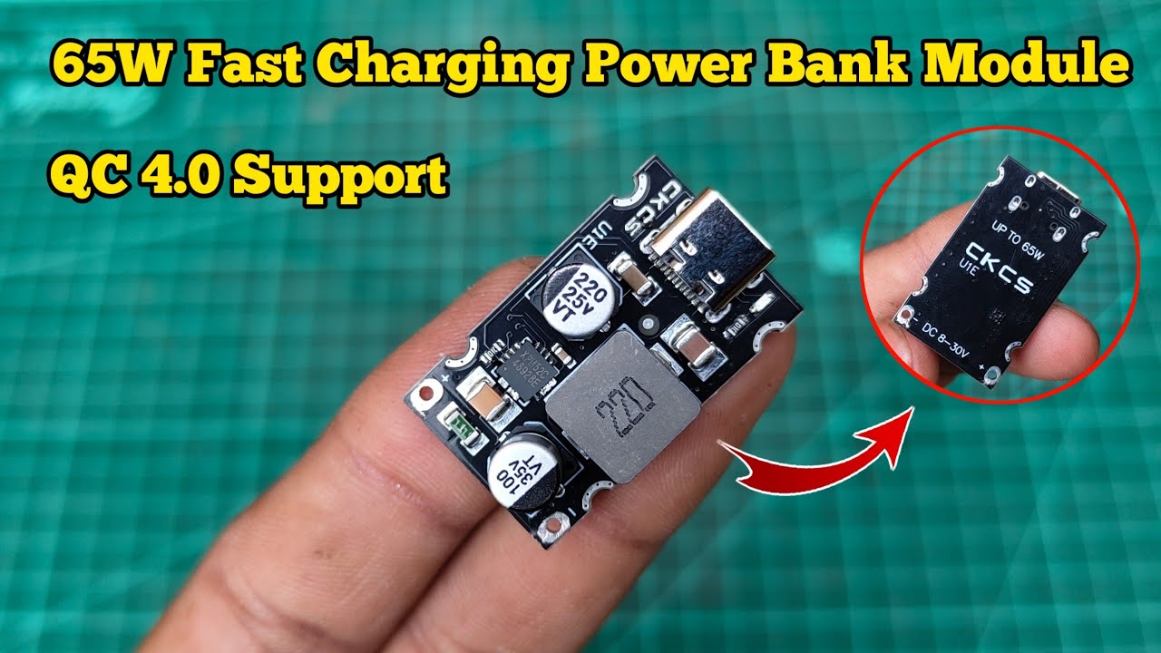 65W Fast Charging Power Bank Module | Fast Charging Power Bank Module ...
