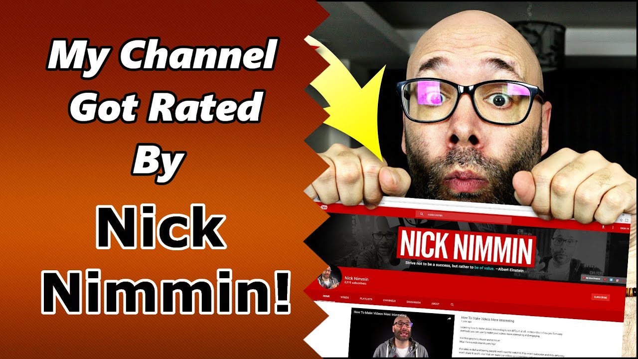 - Channel Update - My Channel Was Reviewed and Rated by Nick Nimmin ...