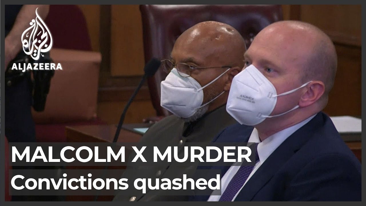 US judge vacates convictions of two men for murder of Malcolm X - YouTube