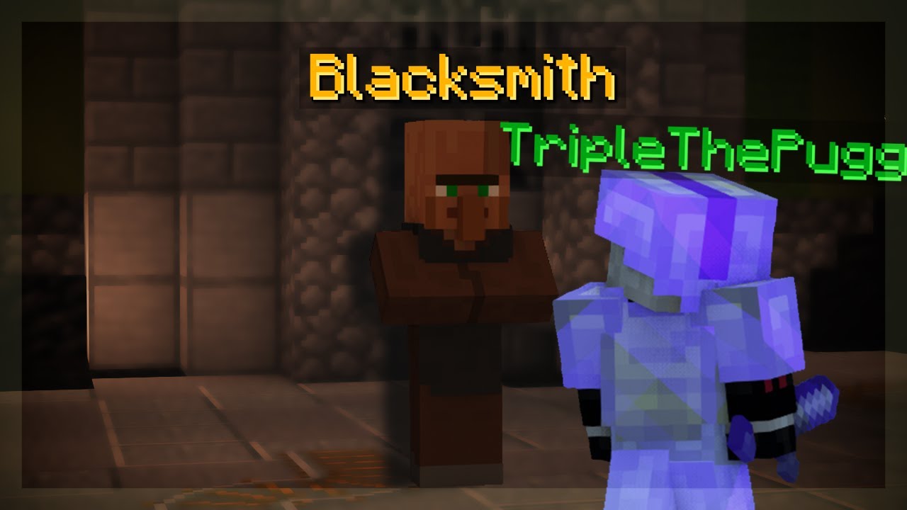 bedwars but i need a hammer from the blacksmith - YouTube
