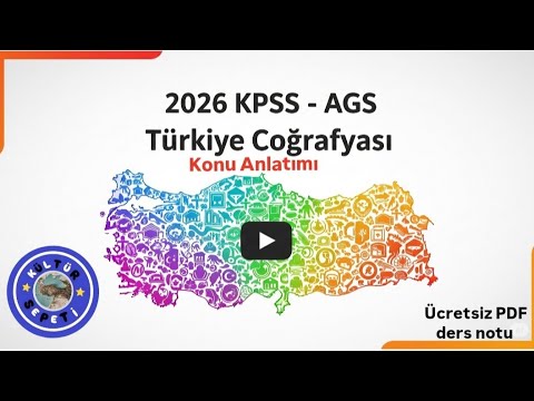 KPSS COĞRAFYA 7) TÜRKİYE'NİN JEOPOLİTİK KONUMU VE SINIR KOMŞULARI