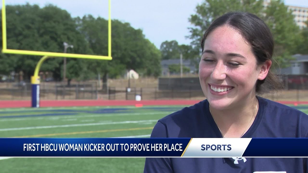 JSU's first woman to play in an HBCU D1 football game knows she belongs ...