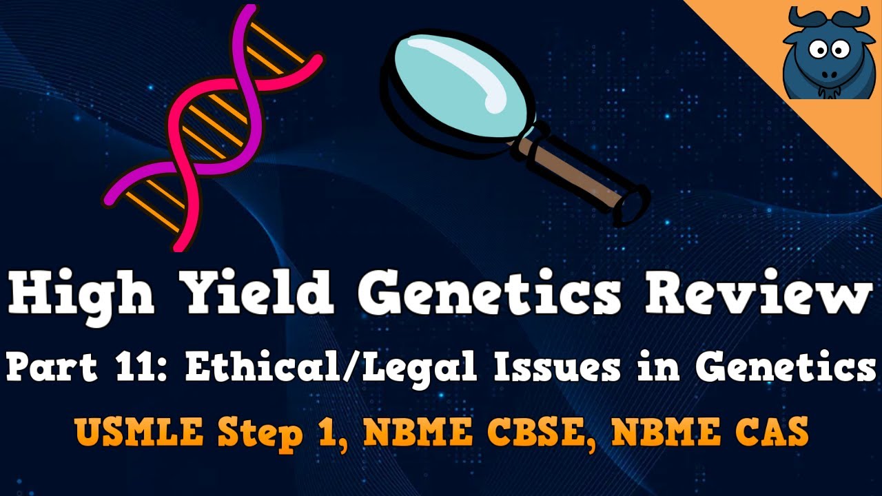 High Yield Genetics Review Part 11: Ethical/Legal Issues in Genetics ...