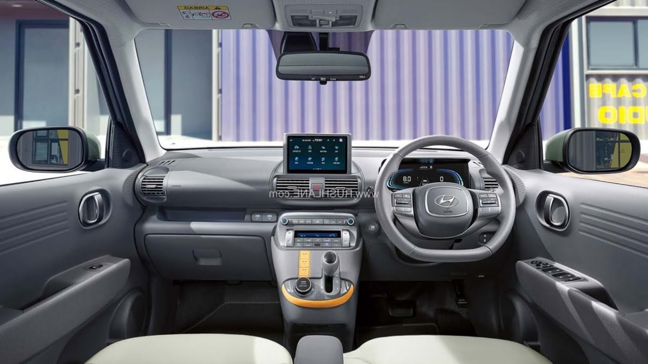 Hyundai Exter Interior Leak 1stTime - Launch Next Month - YouTube
