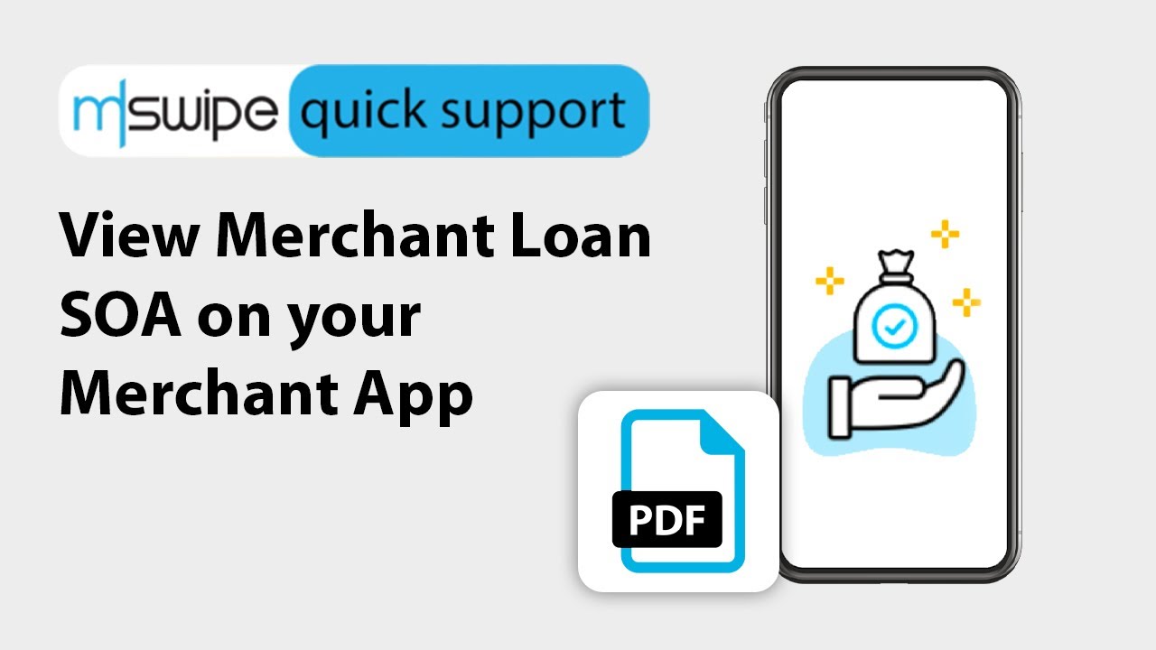 View your Merchant Loan SOA | Quick Support - YouTube