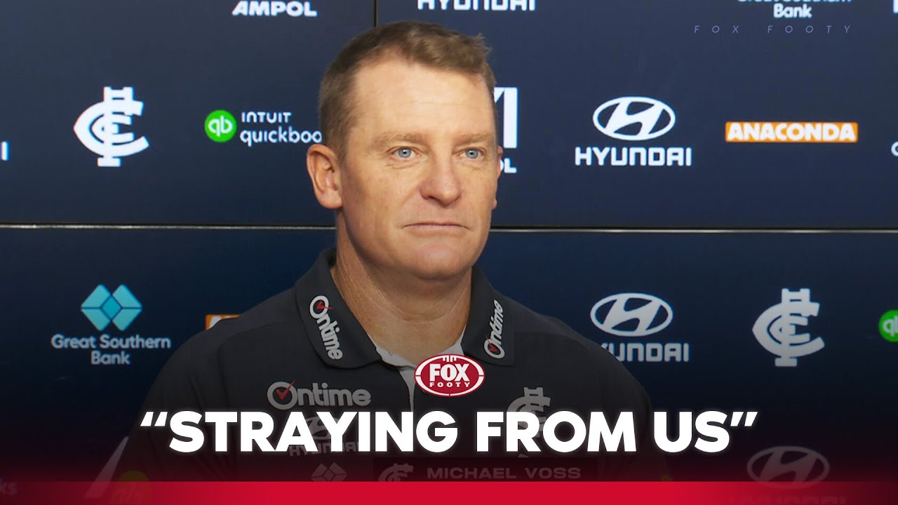 Voss remains positive despite 0-3 start | Carlton Press Conference ...
