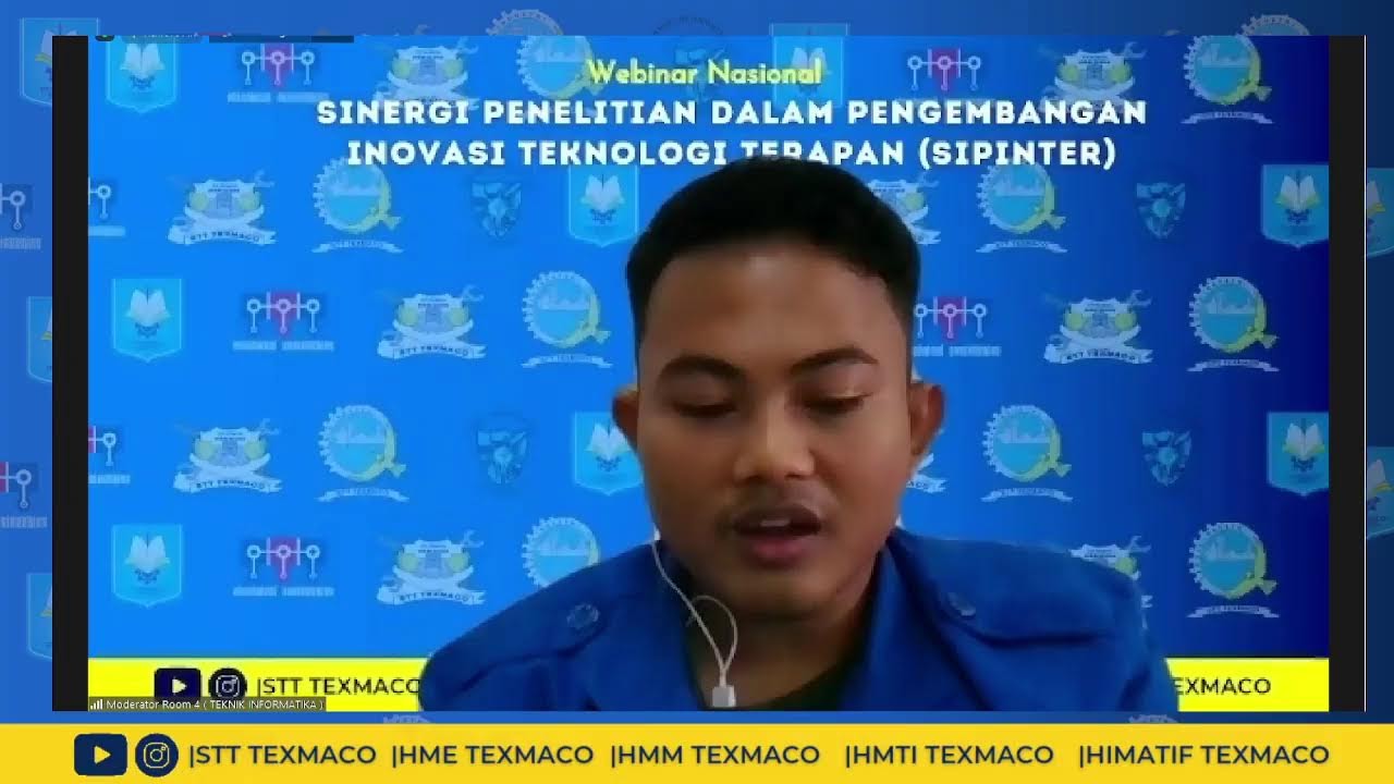 Webinar Nasional STT Texmaco Subang-SIPINTER (HIMATIF TEXMACO) - YouTube