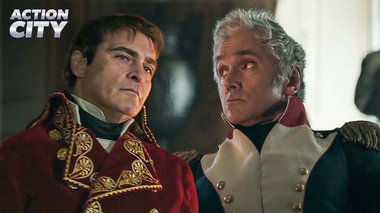 Napoleon Threatens the English Ambassador | Napoleon (Joaquin Phoenix ...