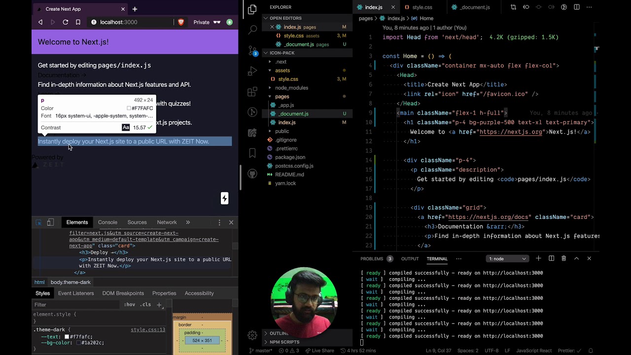 How To Create Themes In Tailwindcss Css Variables Nextjs Youtube