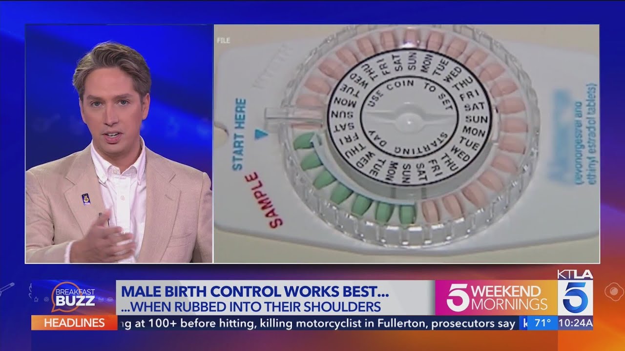 Male birth control works best when massaged into man's shoulders - YouTube