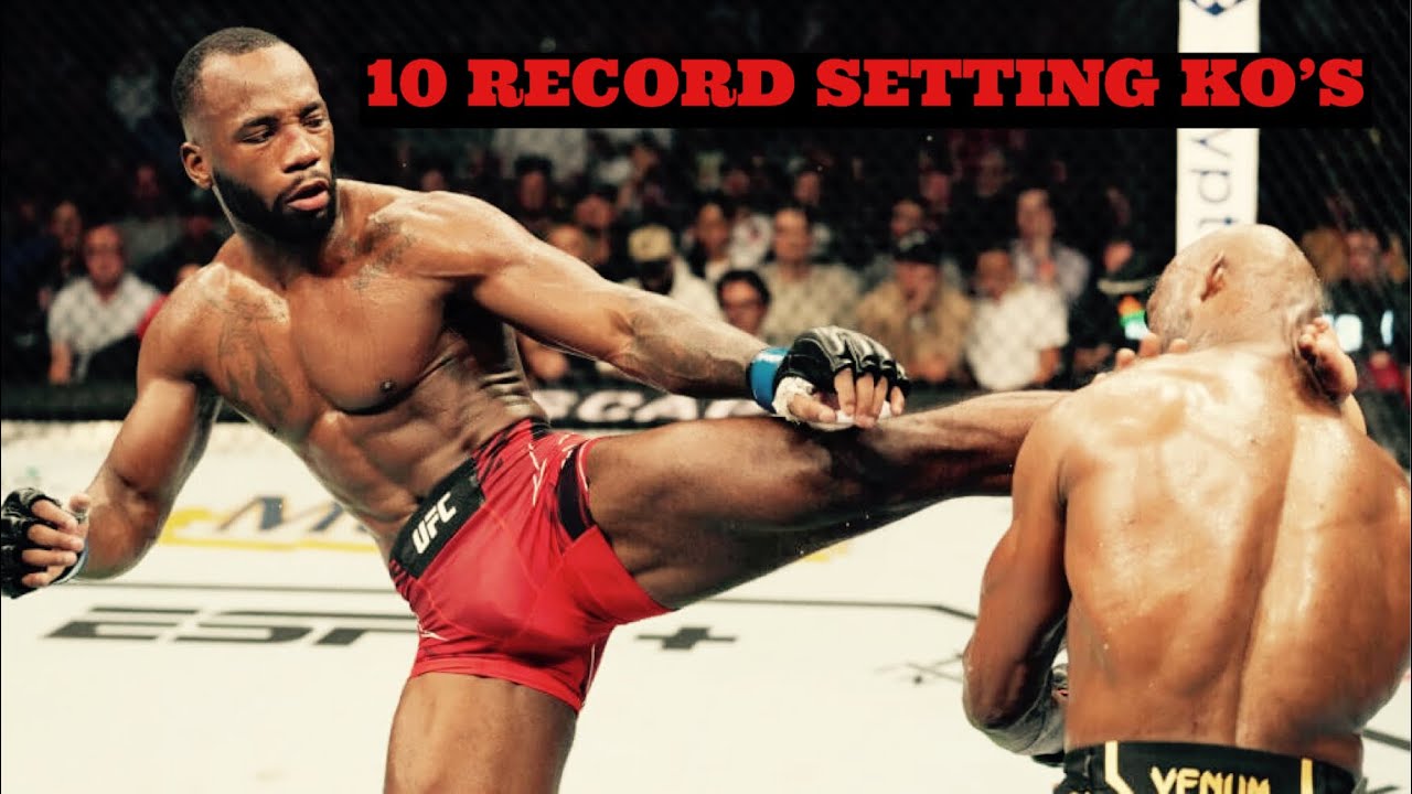 The 10 fastest KO’s in UFC history - YouTube