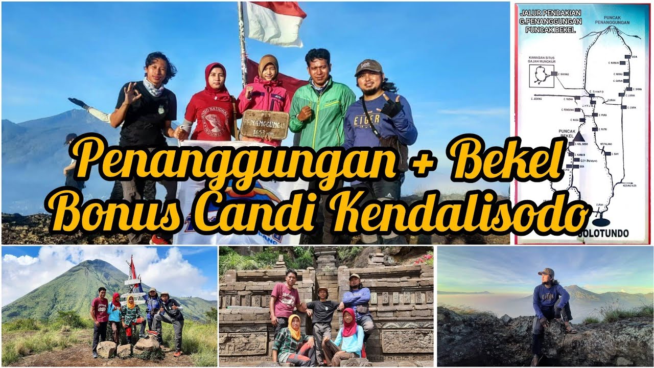 Pendakian Gunung Penanggungan dan Puncak Bekel bonus Candi Kendalisodo ...