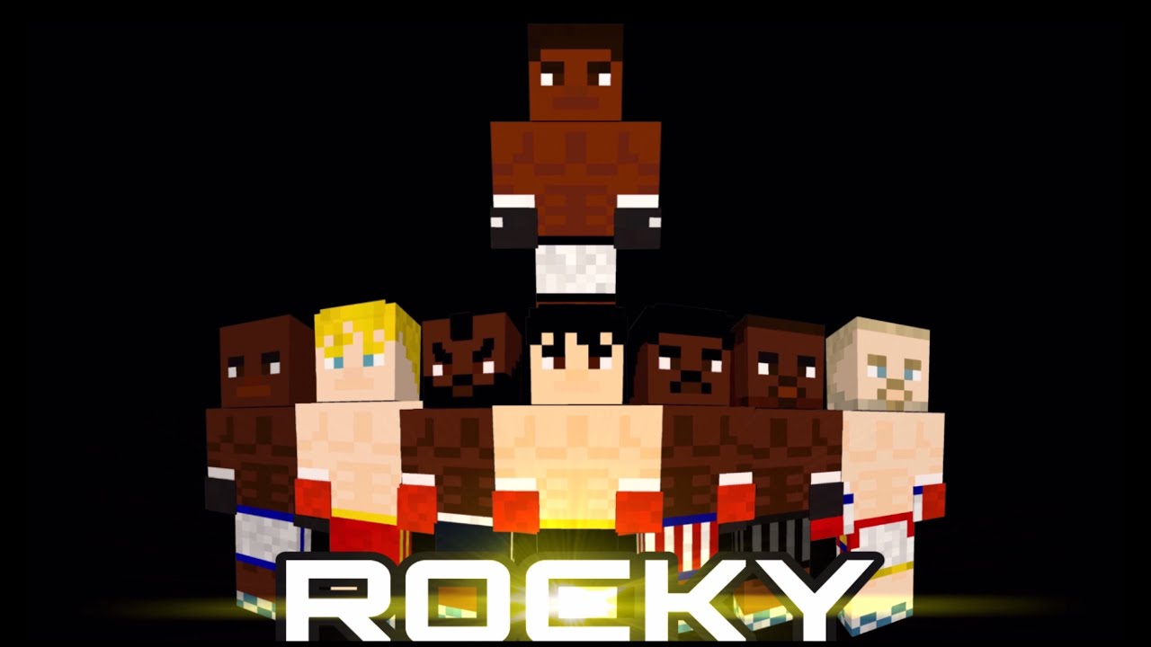 Rocky Minecraft Skin Characters - YouTube