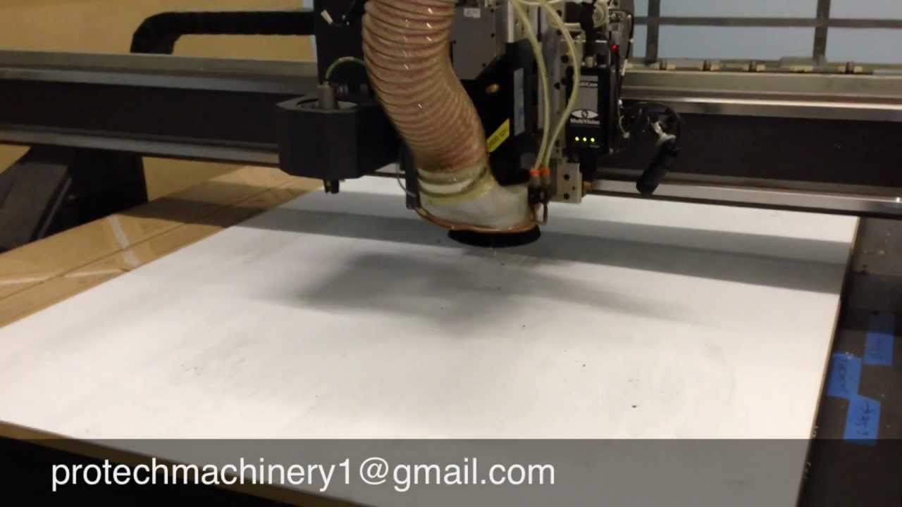 MultiCam 3000 Series 5x10 CNC Router with tool changer knife system ...