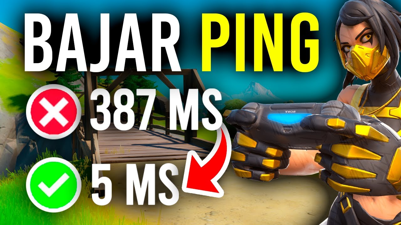 Cómo Bajar El Ping En Fortnite PC (2026) | Solución Definitiva Al Lag ...