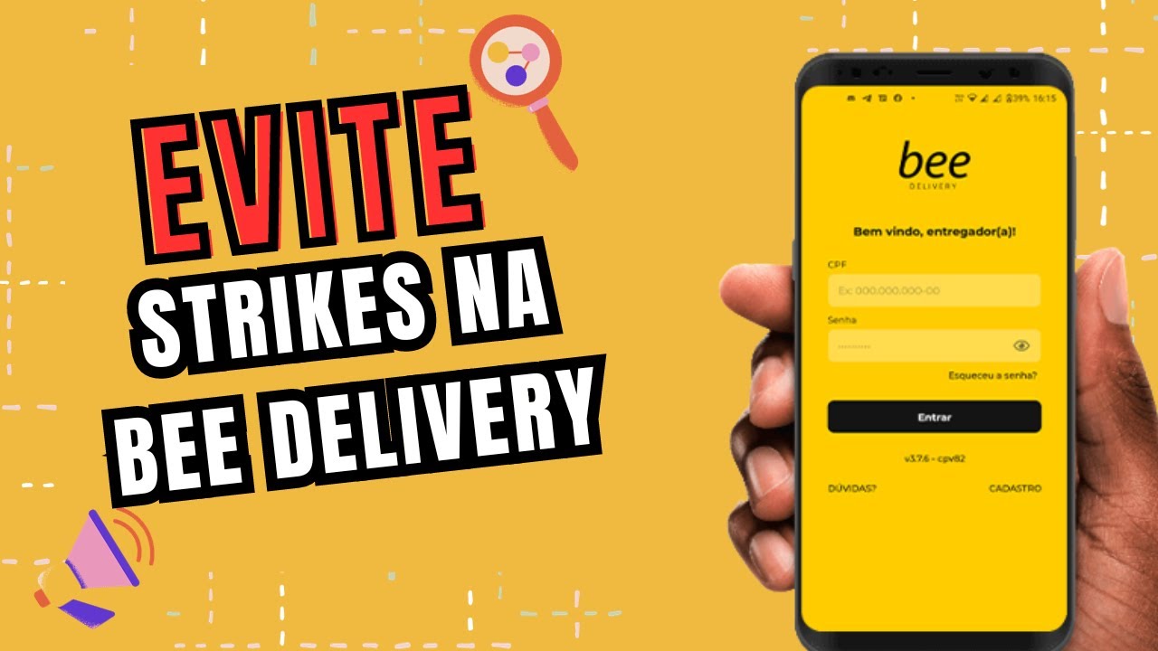 BEE DELIVERY ! DICAS PARA NAO LEVAR STRIKES ! NÃO SEJA BLOQUEADO ! - YouTube