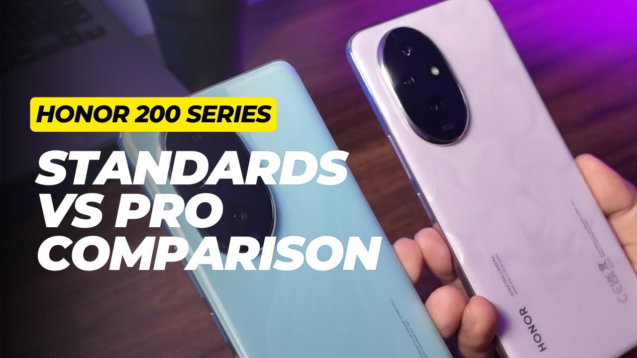 HONOR 200 Series | Standard vs Pro Comparison - YouTube