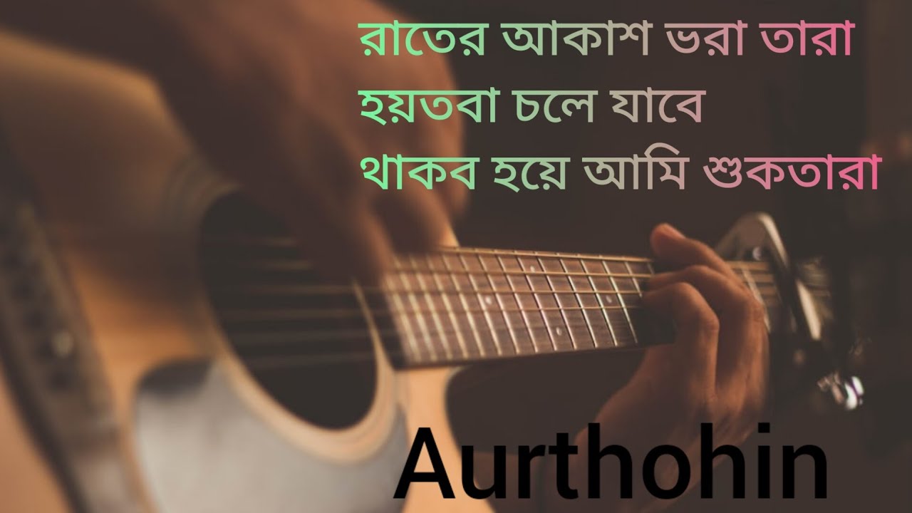 Amar Protichobi - Aurthohin | Fingerstyle - YouTube